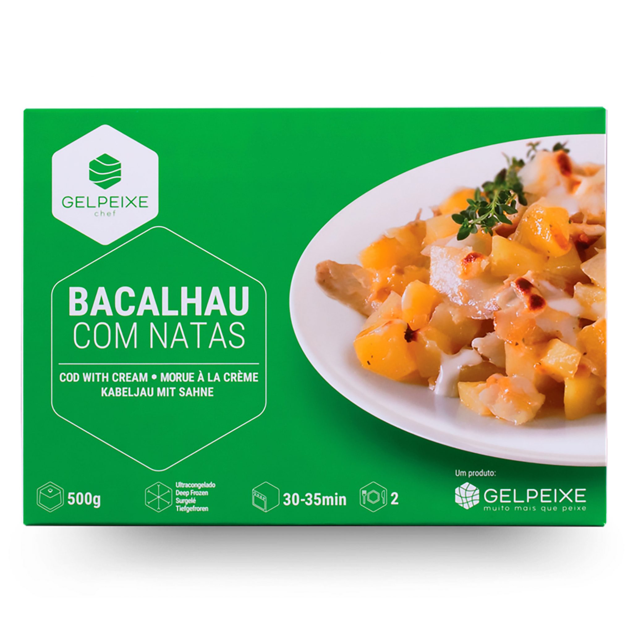 Bacalhau com Natas - Gelpeixe - Sabores do Costume